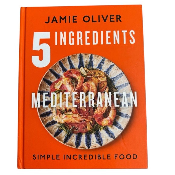 Cookbook - Jamie Oliver | Kitchen | Nwot 5 Ingredients Mediterranean ...